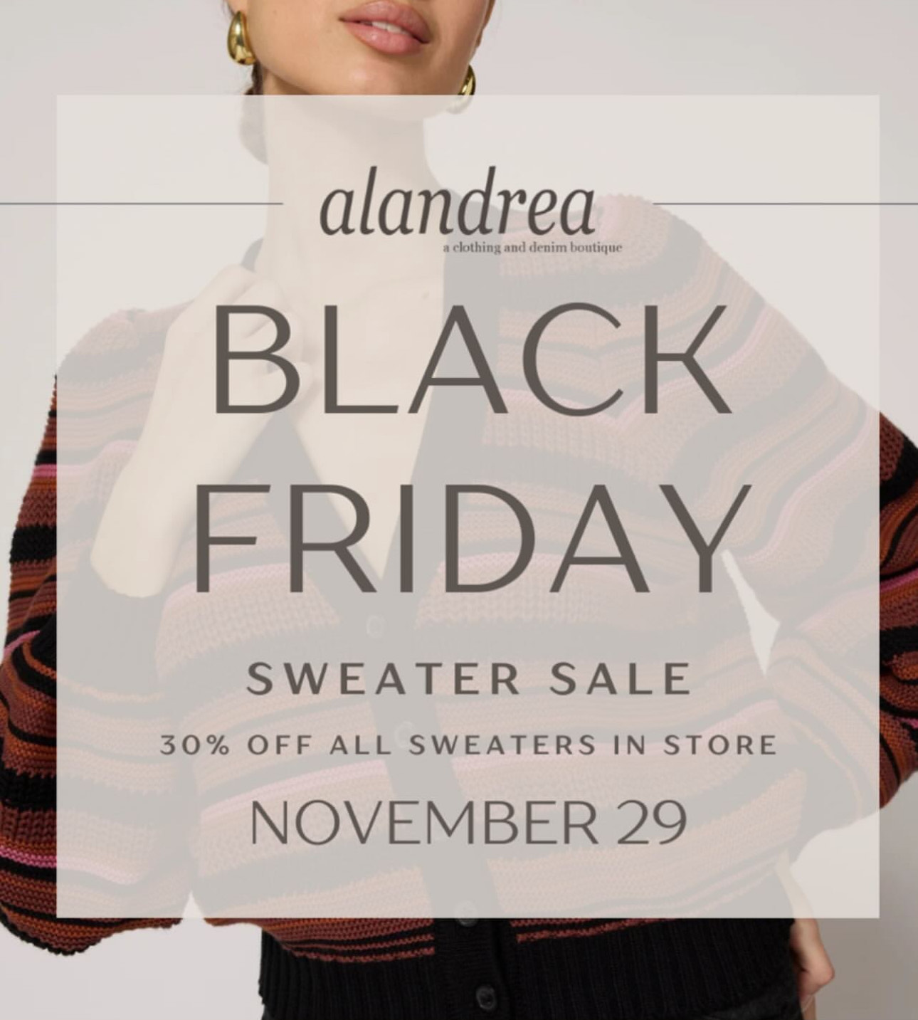 Alandrea Sweater Sale | Riviera Village